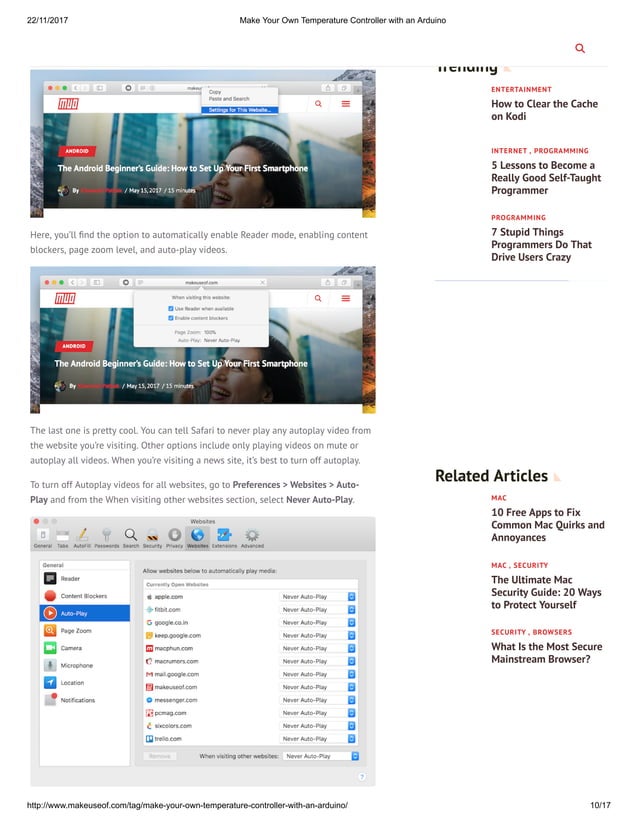Make Your Own Temperature Controller With An Arduino Pdf