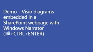Make your visio diagrams accessible to everyone | PPTX