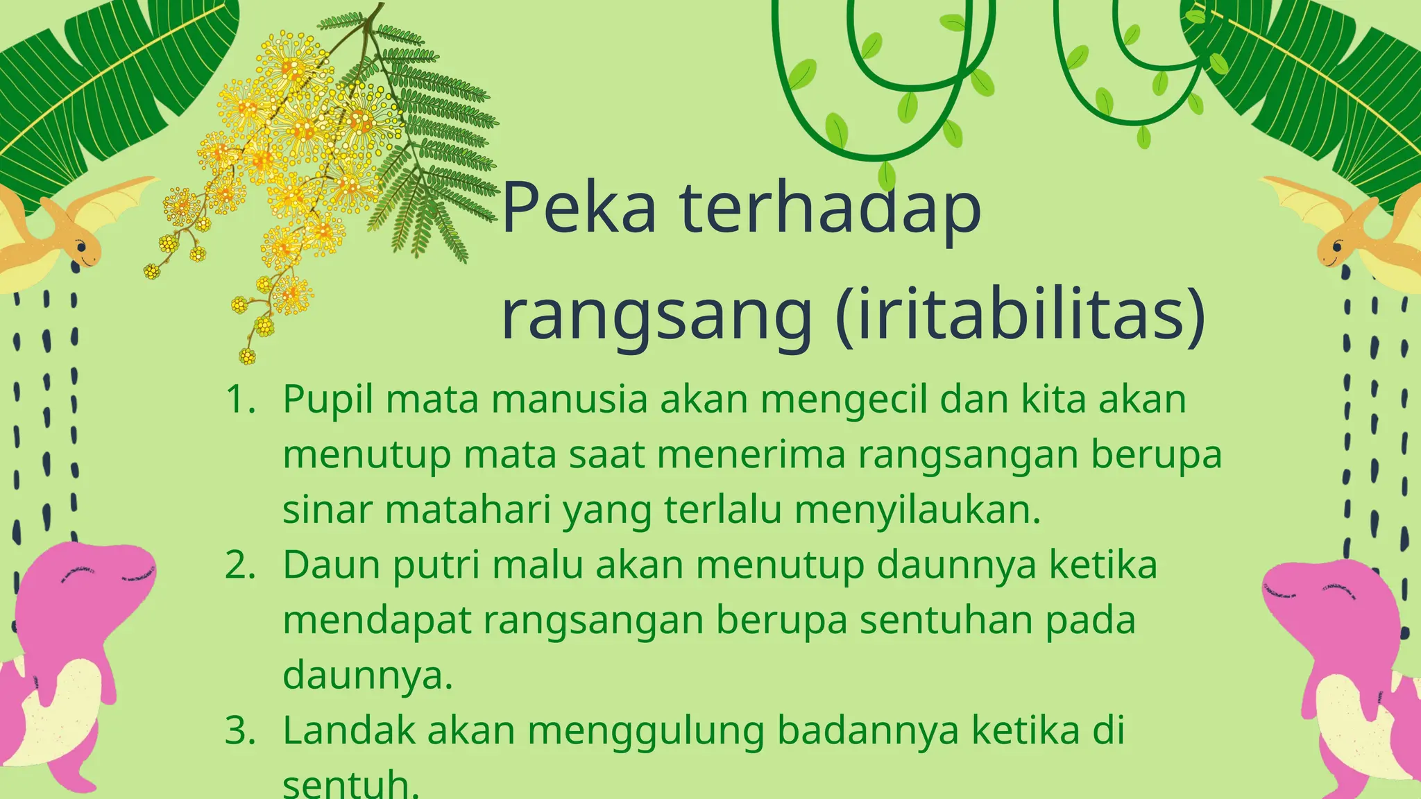 Makhluk Hidup dan ciri-ciri makhluk hidup. | PPTX