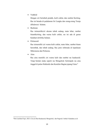 Makhluk Manusia Teori Evolusi dan Sejarah Perkembangan Manusia Serta ...