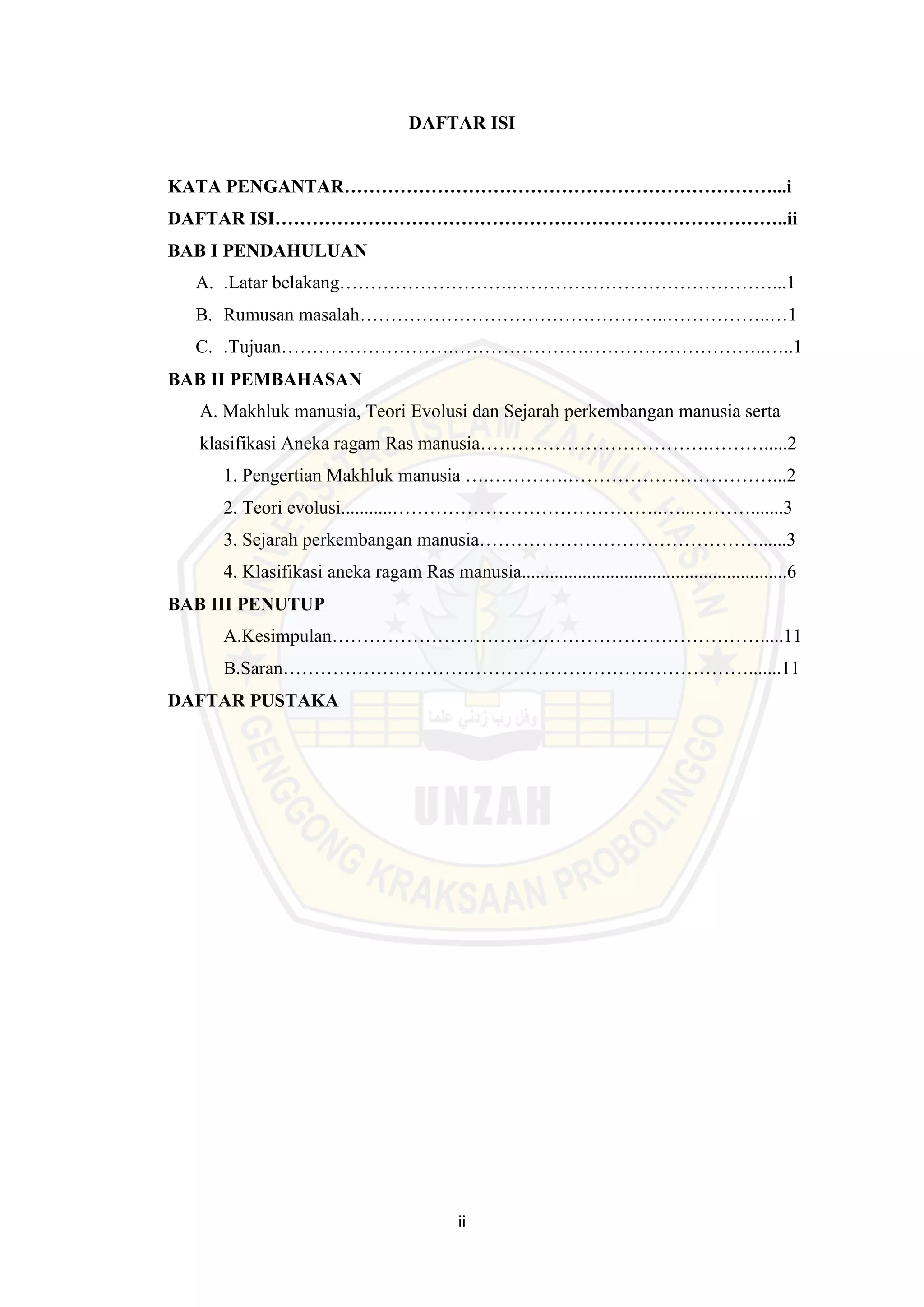 Makhluk Manusia Teori Evolusi dan Sejarah Perkembangan Manusia Serta ...