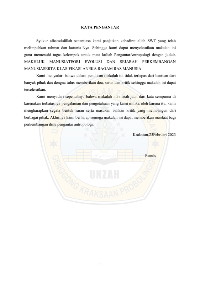Makhluk Manusia Teori Evolusi dan Sejarah Perkembangan Manusia Serta ...