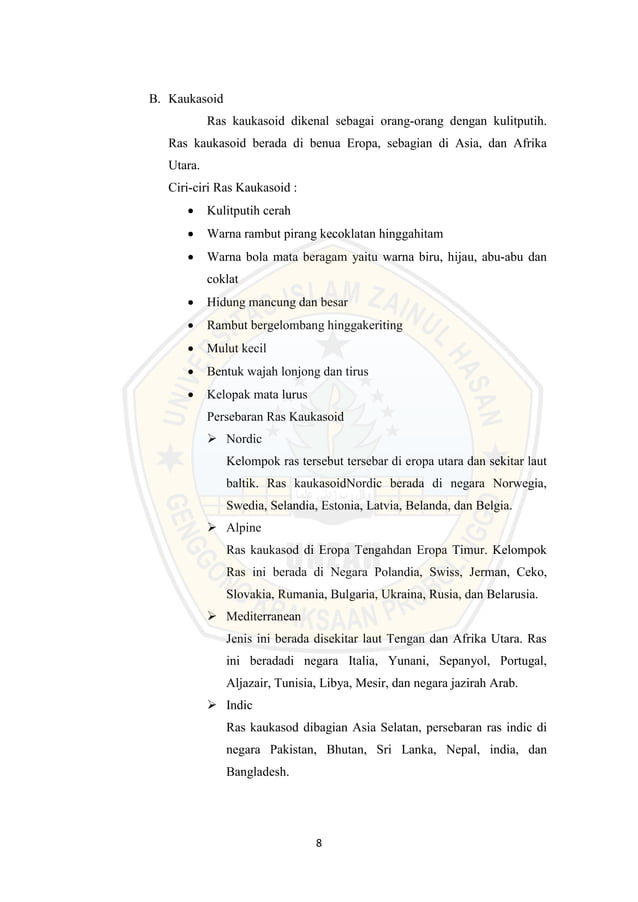 Makhluk Manusia Teori Evolusi dan Sejarah Perkembangan Manusia Serta Klasifikasi Aneka Ragam Ras ...
