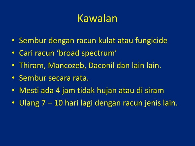 Makhluk perosak & penyakit rumput hiasan (Turfgrass pest & diseases) | PPTX
