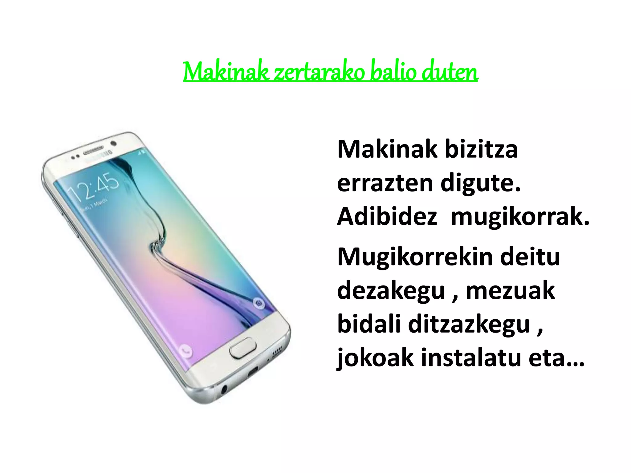 Makinak unai martin aitana | PPT