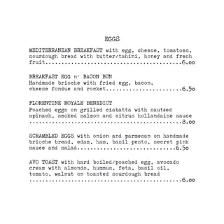 MAKINA Menu GR EN_March2023_final12344566 | PDF