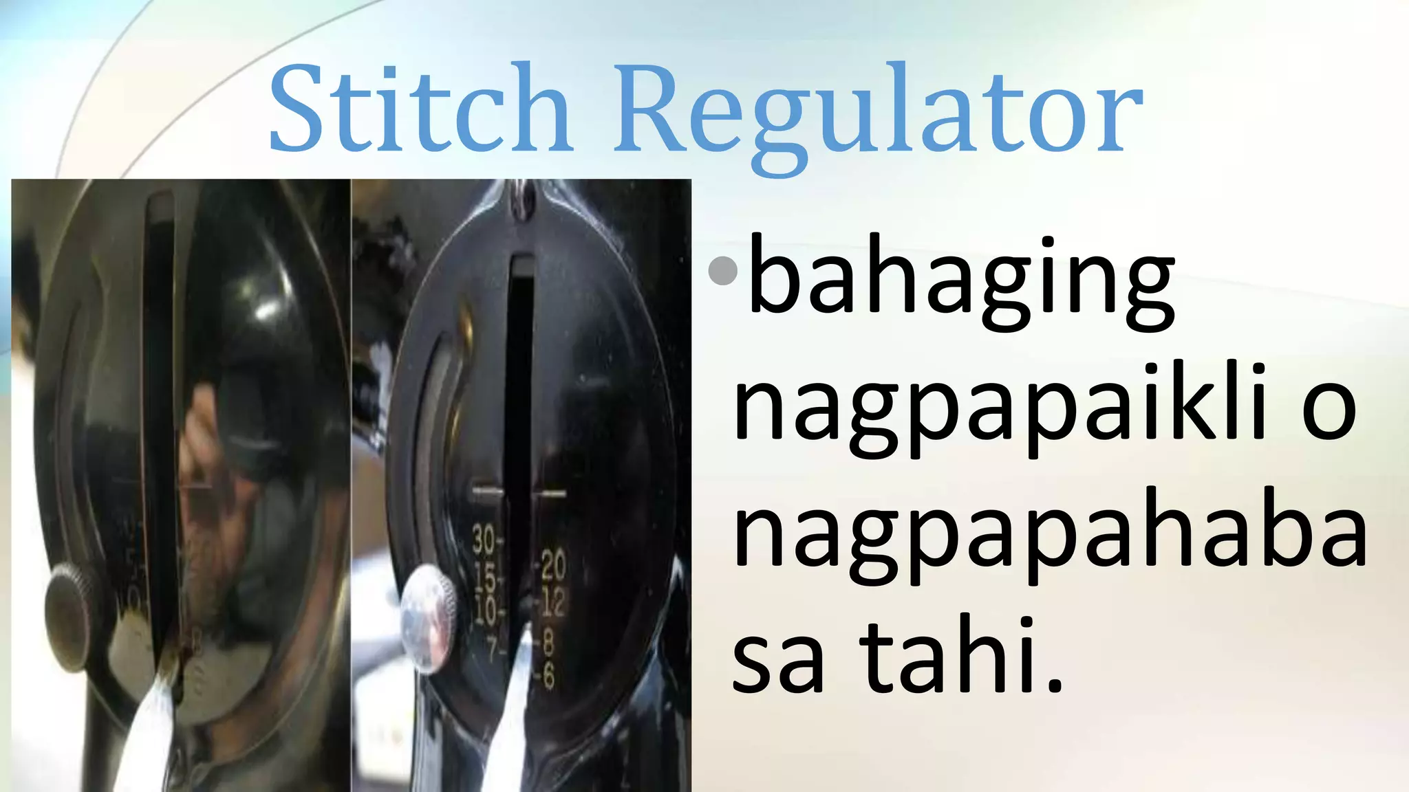 Makinang de padyak | PPTX