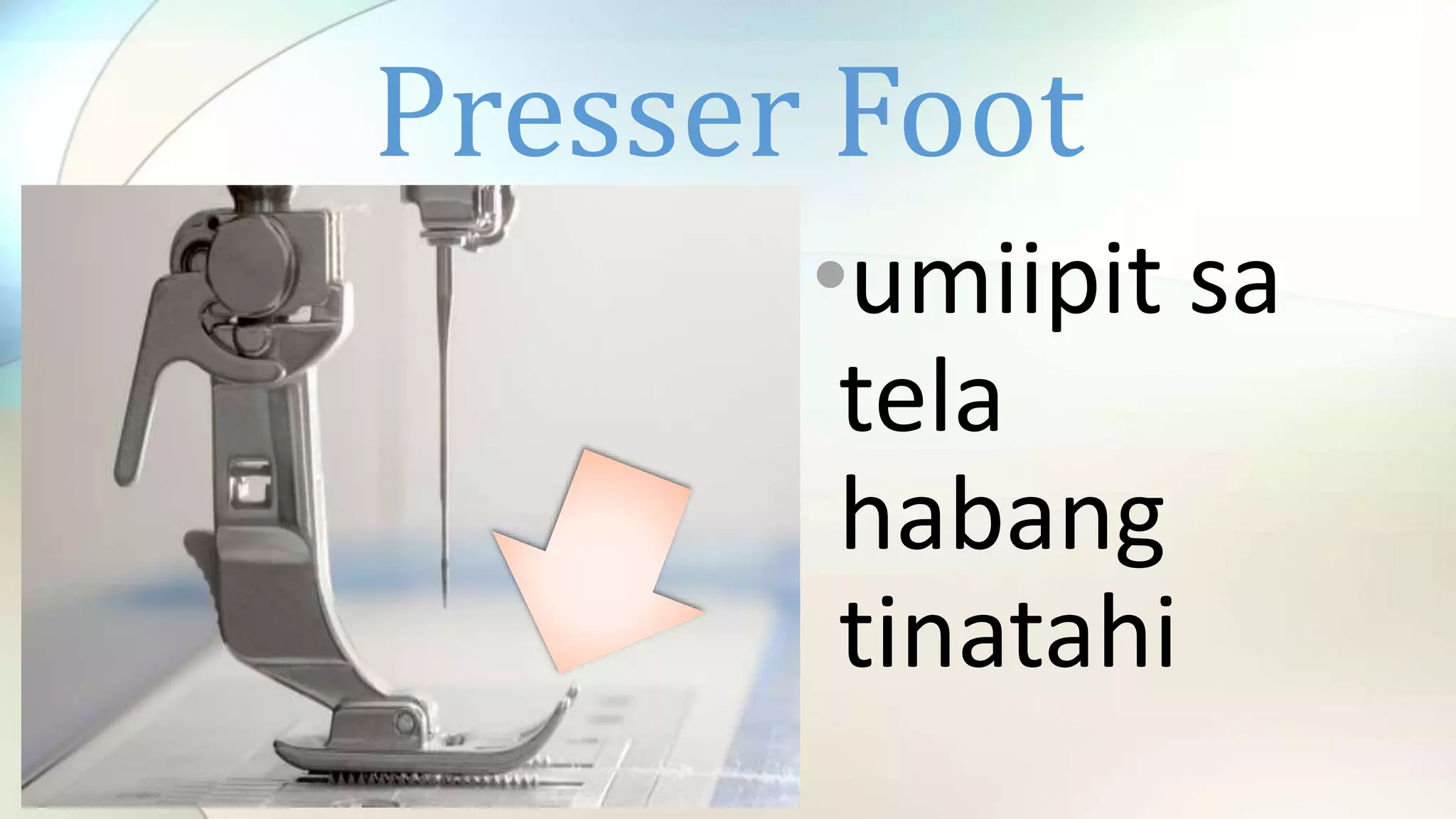 Makinang de padyak | PPTX