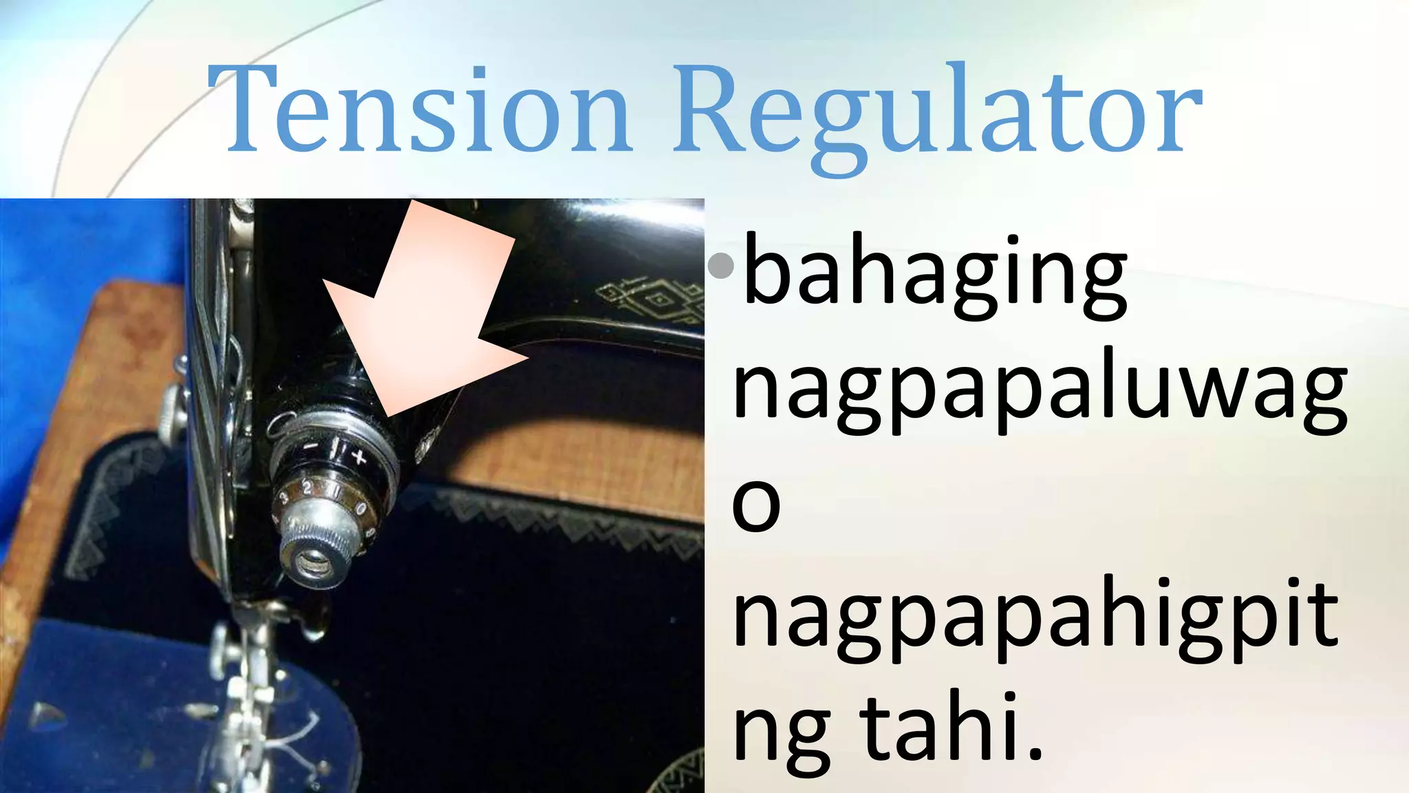 Makinang de padyak | PPTX