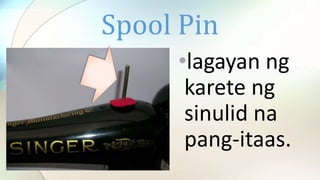 Makinang de padyak | PPTX