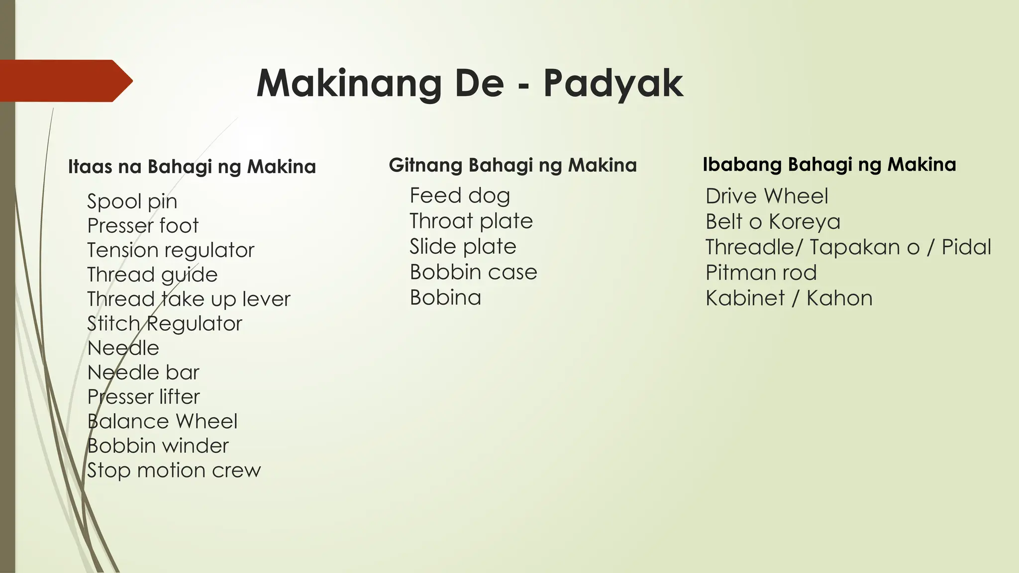 EPP 5 Lesson Planning Makinang de Padyak | PPTX