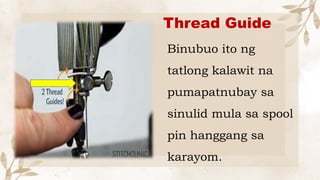 gamit sa pananahi at makinang de pedal.ppt..pptx