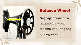 gamit sa pananahi at makinang de pedal.ppt..pptx