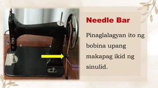 gamit sa pananahi at makinang de pedal.ppt..pptx