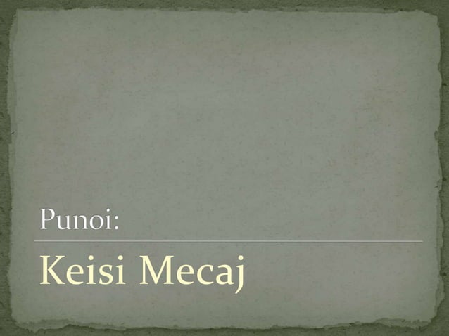 Makinat e thjeshta | PPTX