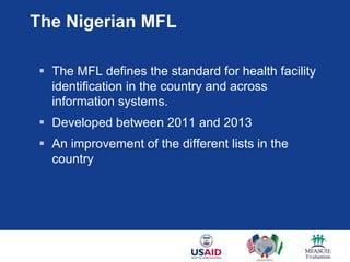 Improving the National Health Information System through the ...