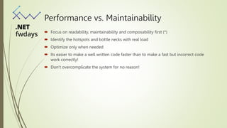 "Making .NET Application Even Faster", Sergey Teplyakov.pptx