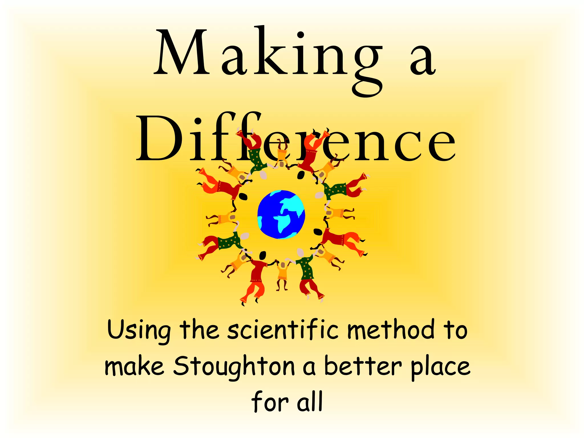 Making A Difference Project Guidelines | PPT