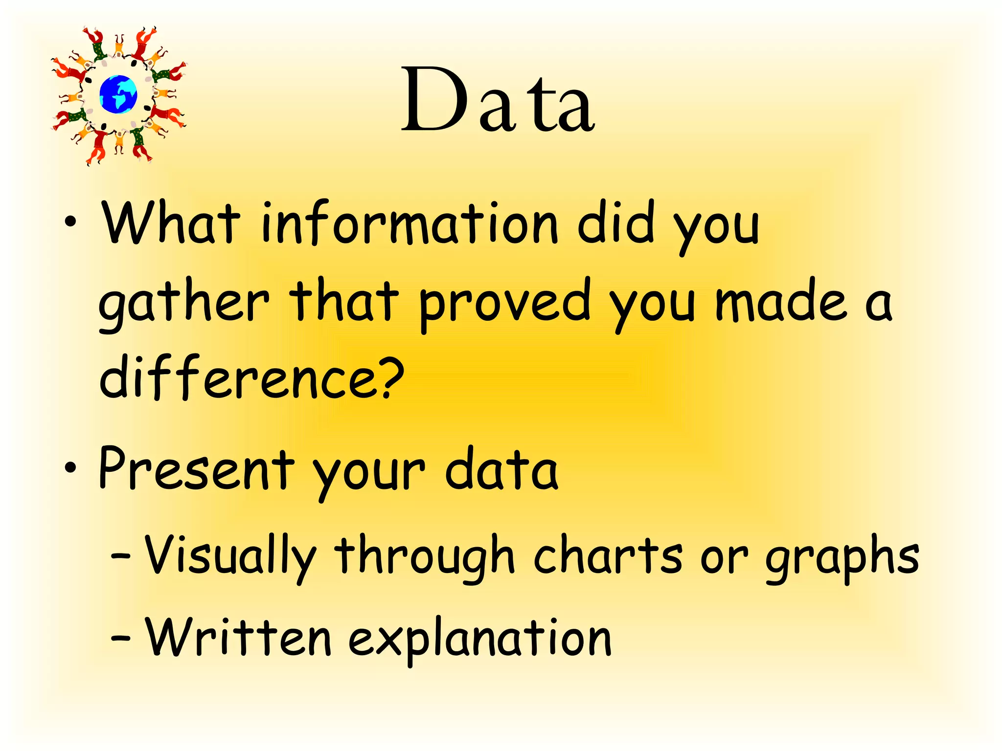 Making A Difference Project Guidelines | PPT