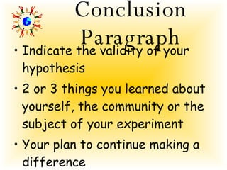 Making A Difference Project Guidelines | PPT