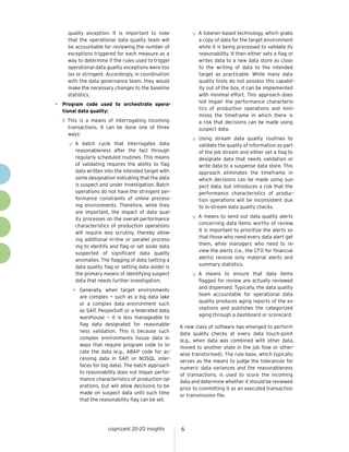 Making Data Quality a Way of Life | PDF