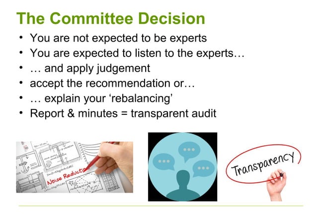 Making defensible-planning-decisions-june2019 | PPT