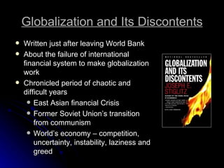 Making Globalization Work Preface | PPT | Business | Business and Finance