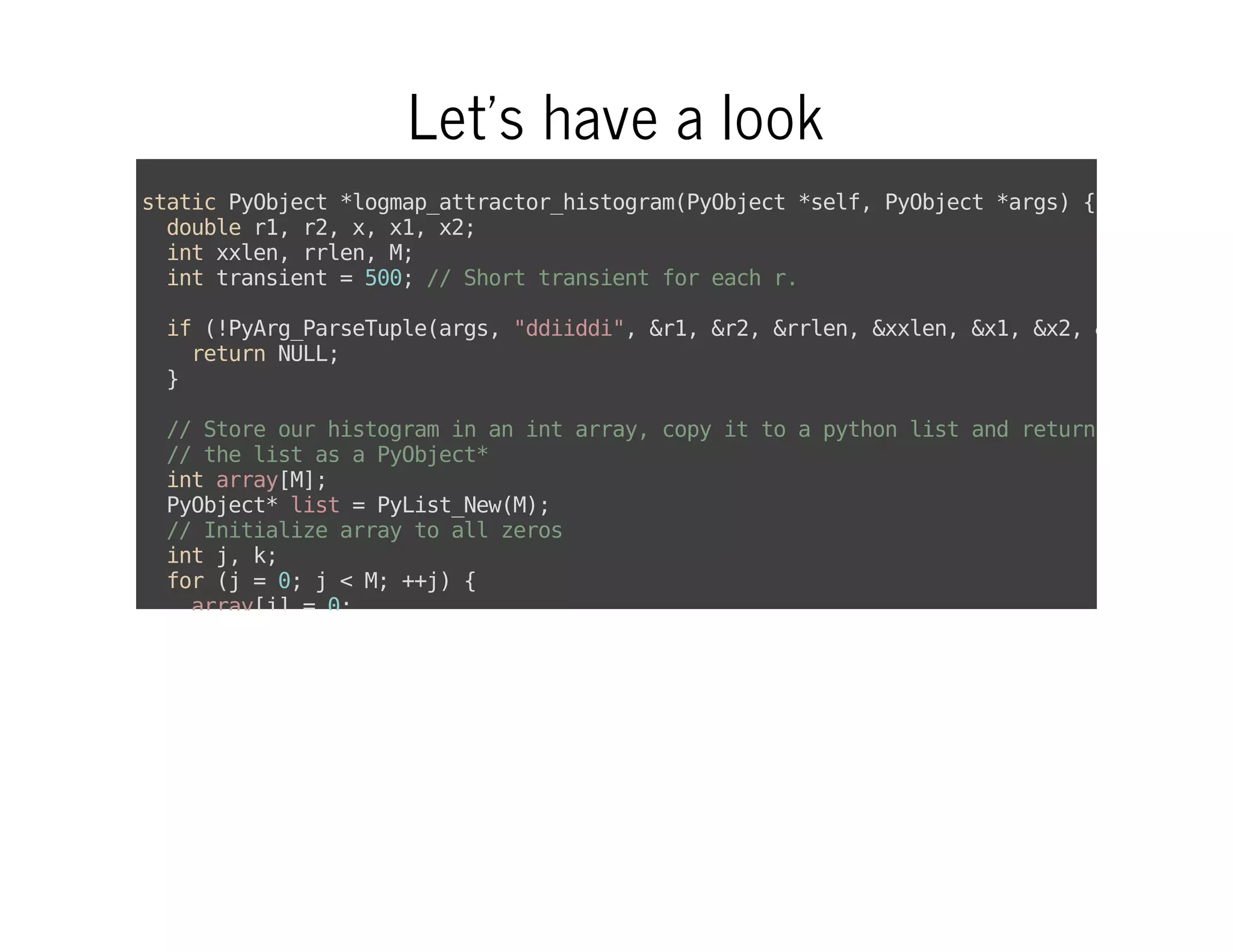 Making Of The Logistic Map Bifurcation Diagram Ppt