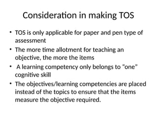 Making-Table-of-Specifications.pptxCreating a Table of Specification ...