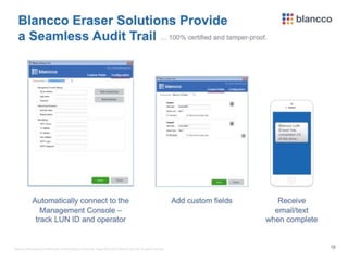 Making the Case- Blancco Data Center Eraser Solution | PPTX