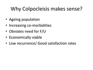 Making a case for colpocleisis.ppt