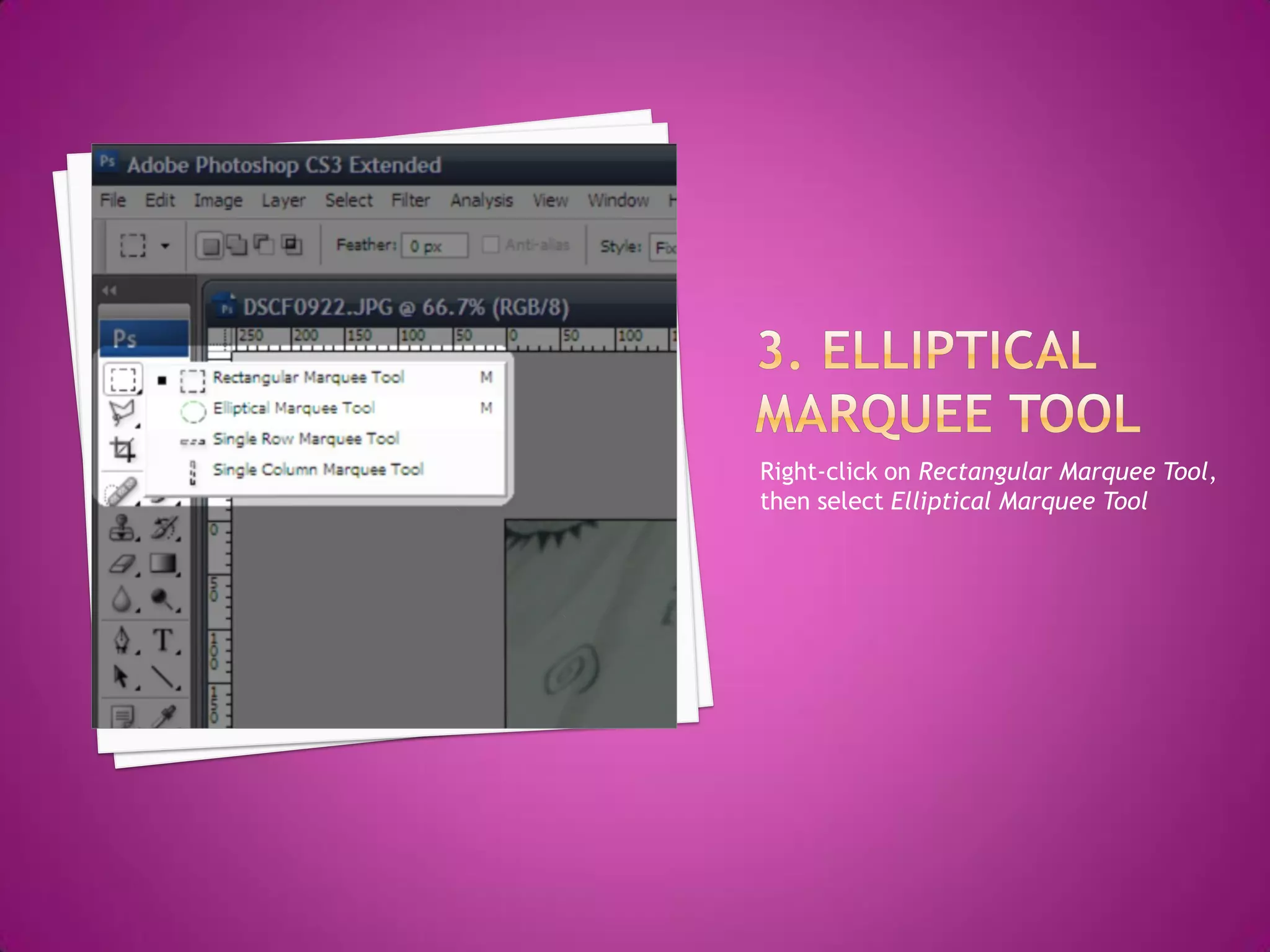 Making a Circular Cropping in Photoshop | PPT