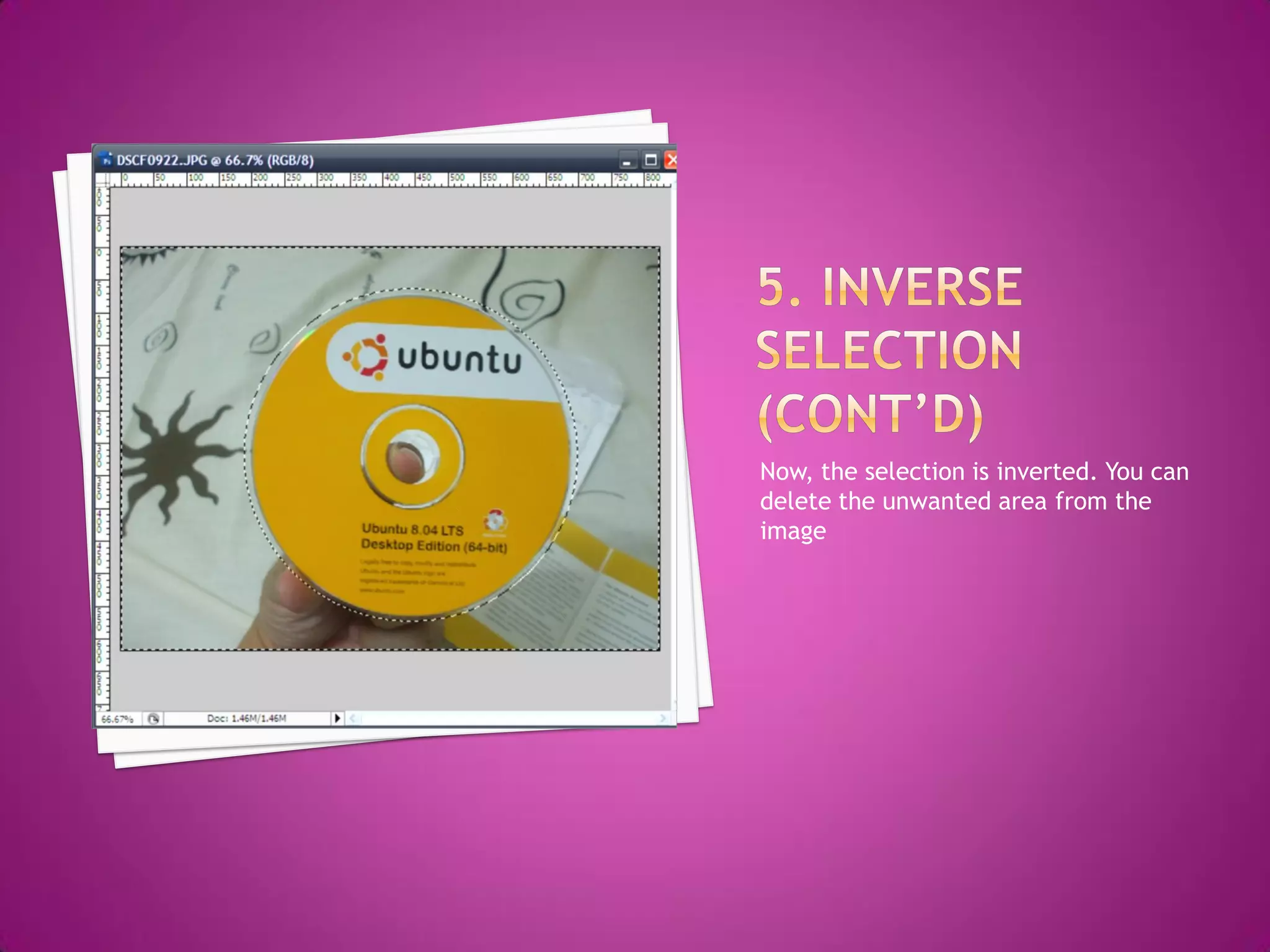 Making a Circular Cropping in Photoshop | PPT