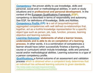 Making a competency based syllabus | PPTX