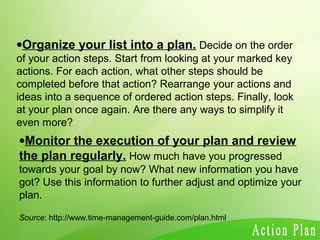 Making action plan | PPT