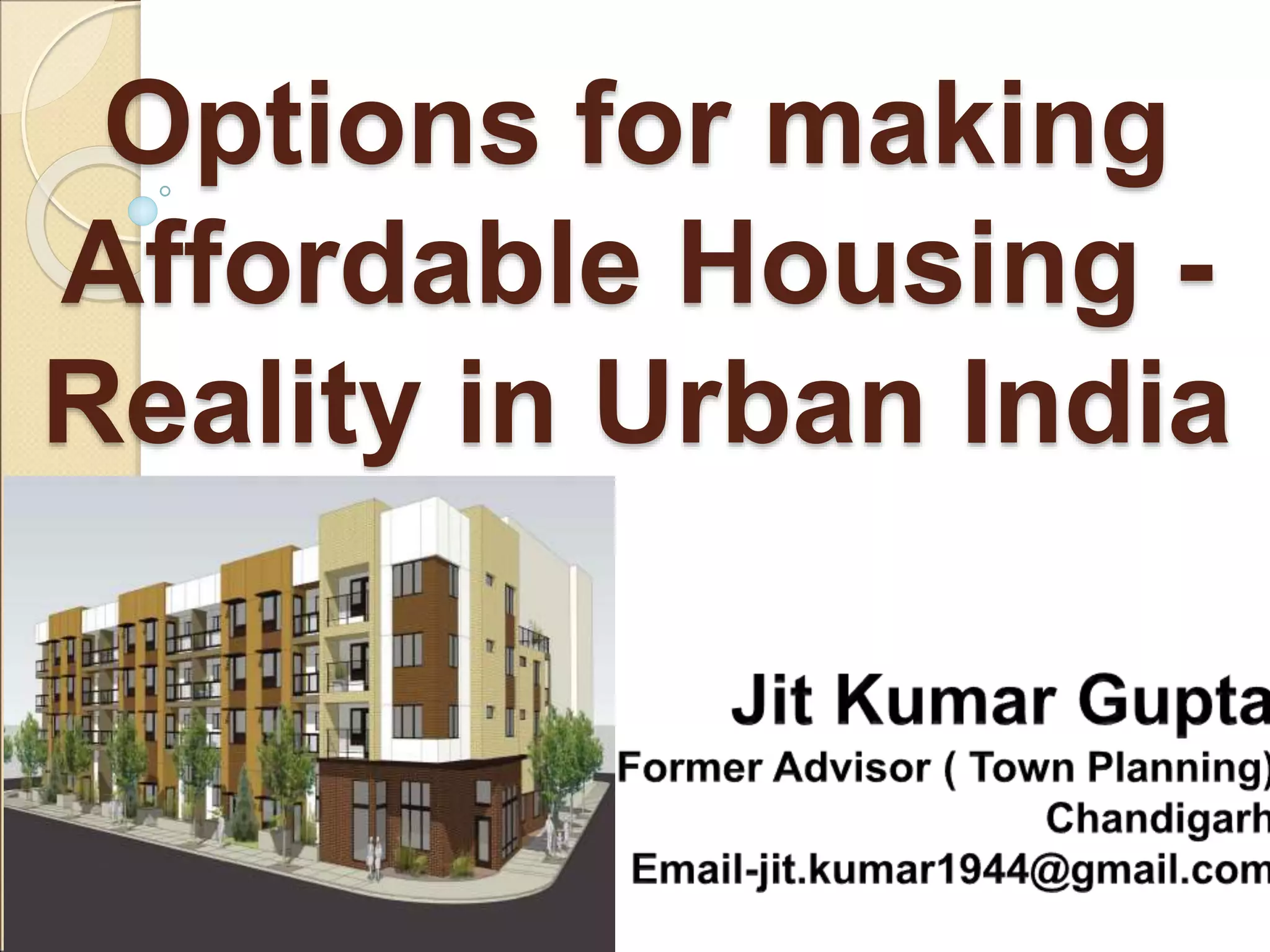 making Affordable Housing.ppt