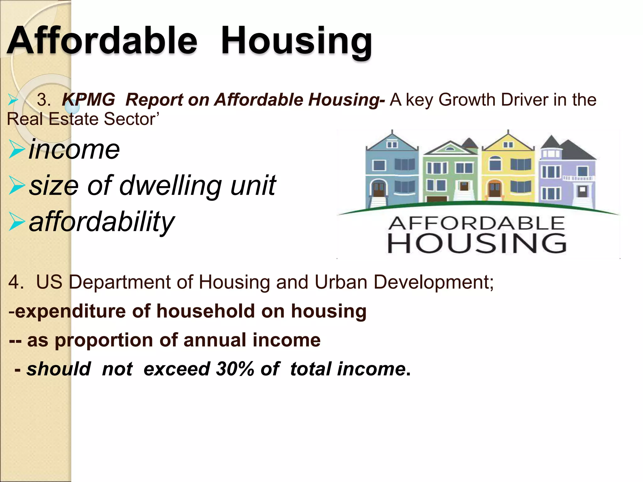 making Affordable Housing.ppt | Government Support and Welfare | Financial Assistance