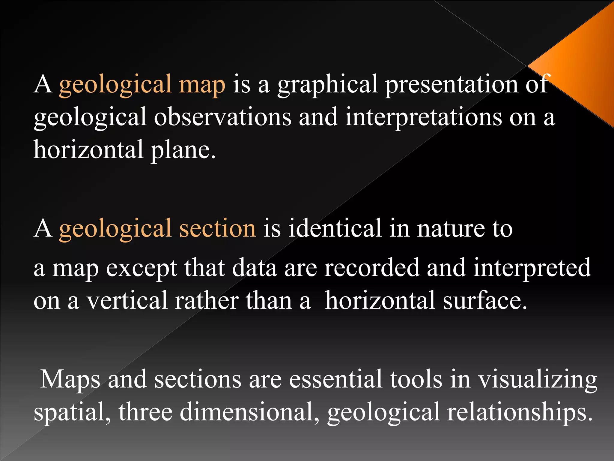 Geological mapping in Exploration Geology( surface and subsurface) | PPTX