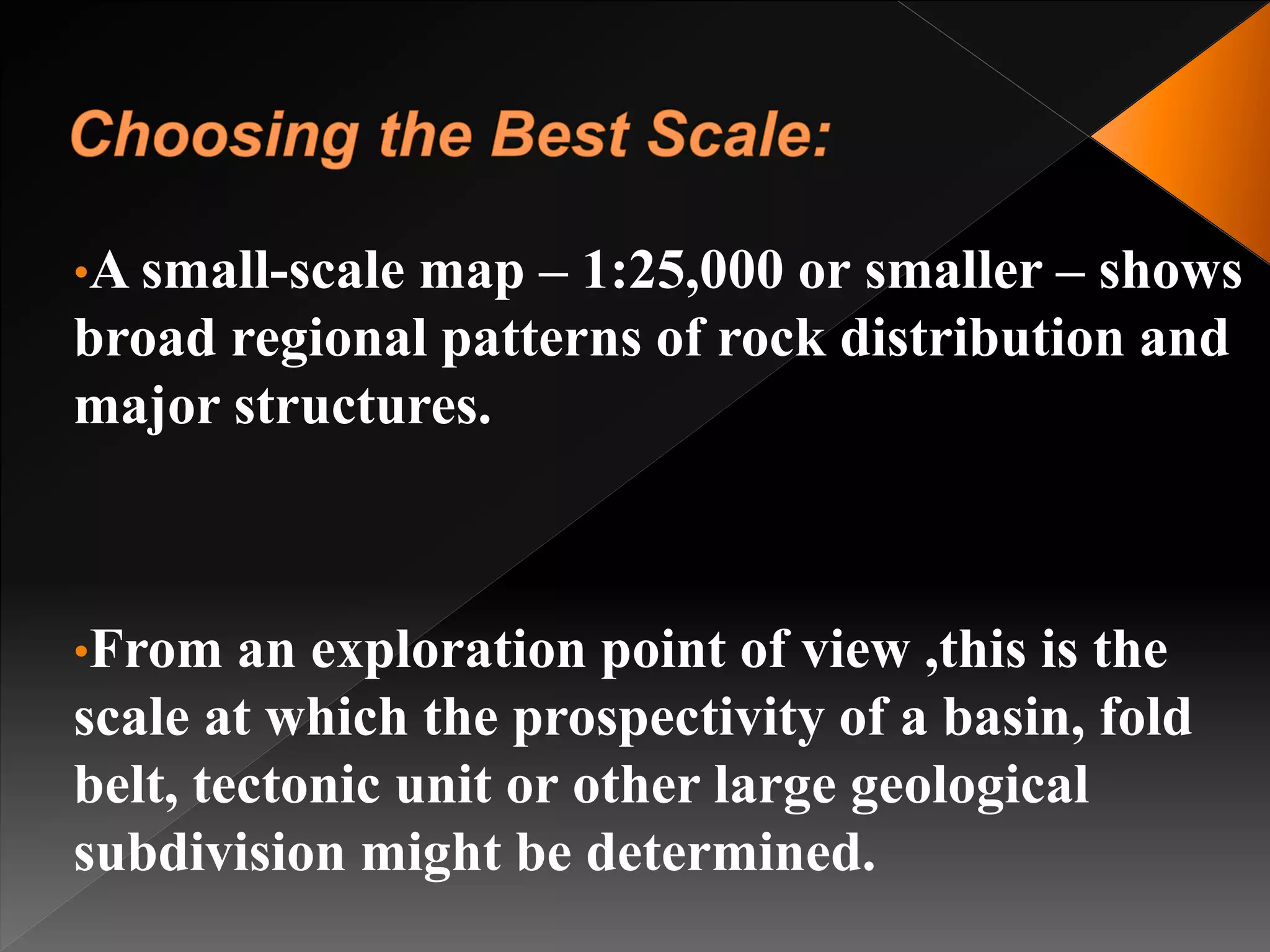 Geological mapping in Exploration Geology( surface and subsurface ...