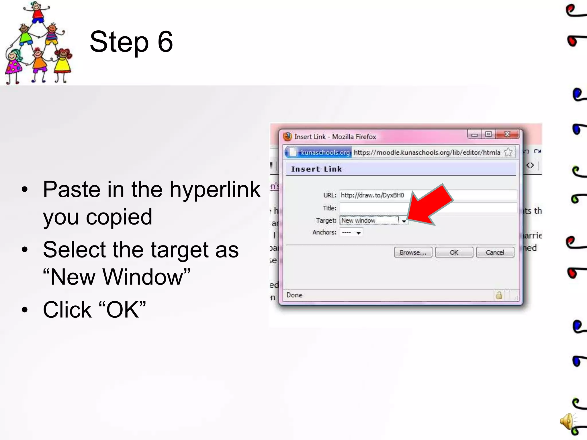 Making a hyperlink | PPSX
