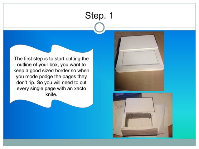 Making a jewelry box | PPT