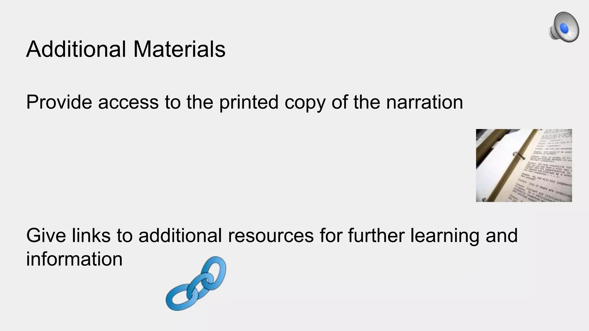 Making a narrated powerpoint final copy | PPT