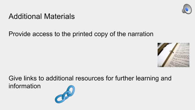 Making a narrated powerpoint final copy | PPT