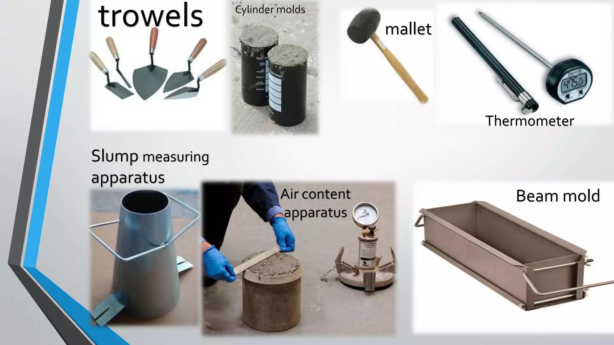 Making and curing concrete test specimens in the | PPT