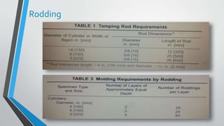 Making and curing concrete test specimens in the | PPT
