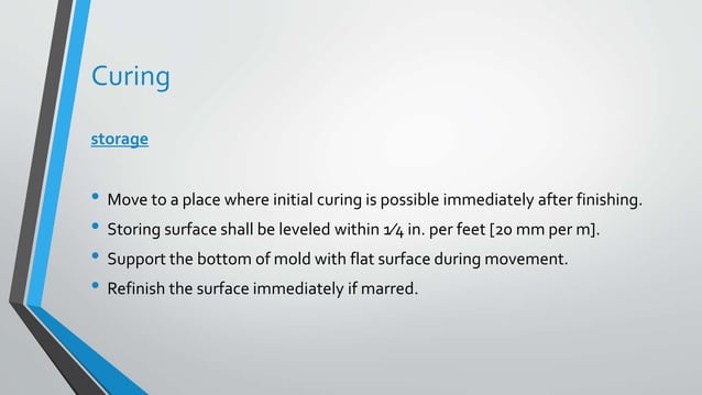 Making and curing concrete test specimens in the | PPT