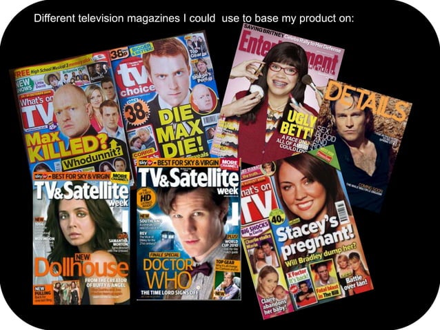 Making and planning my magazine cover | PPT