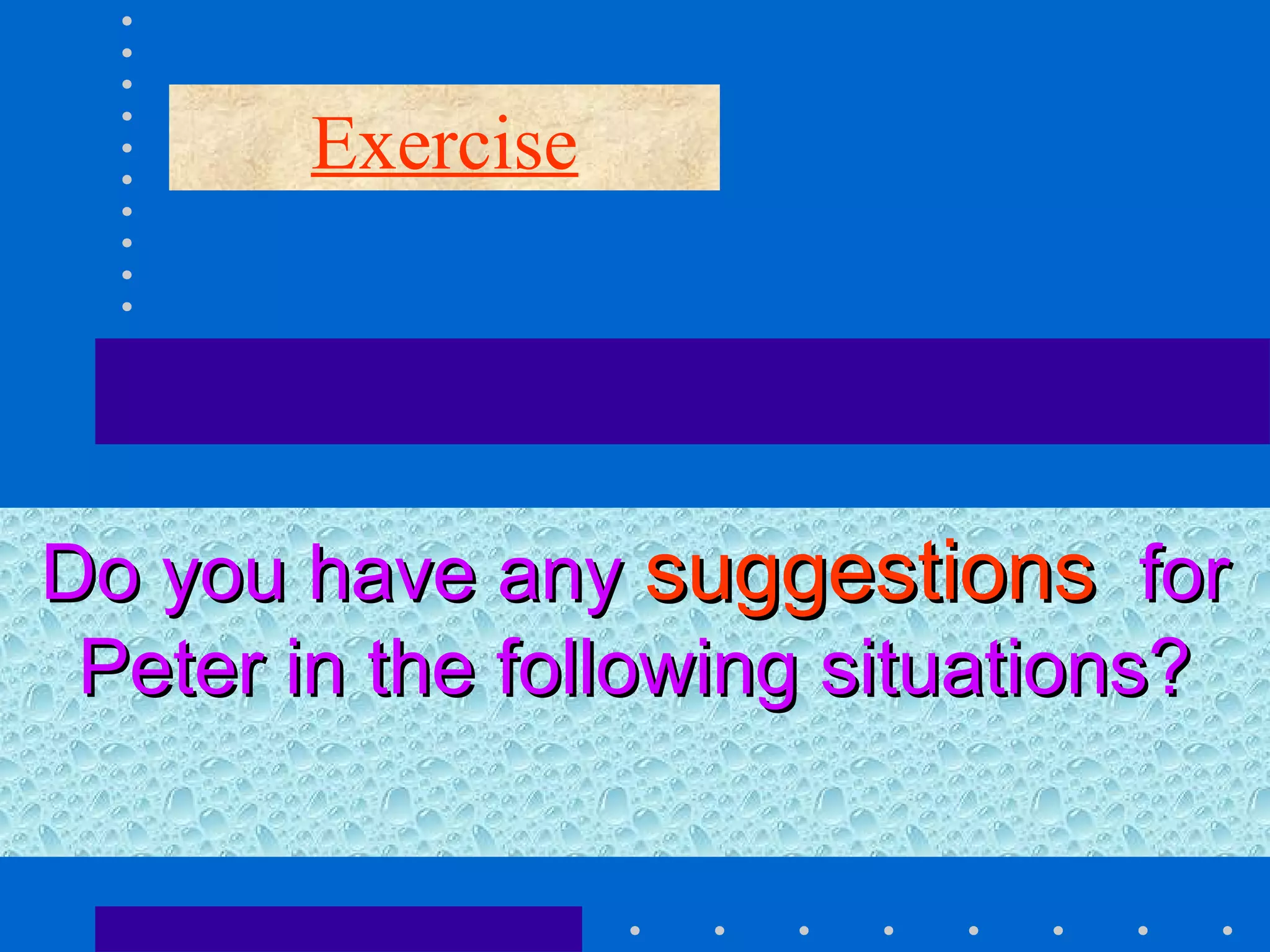 Making and responding to suggestions (2) | PPT