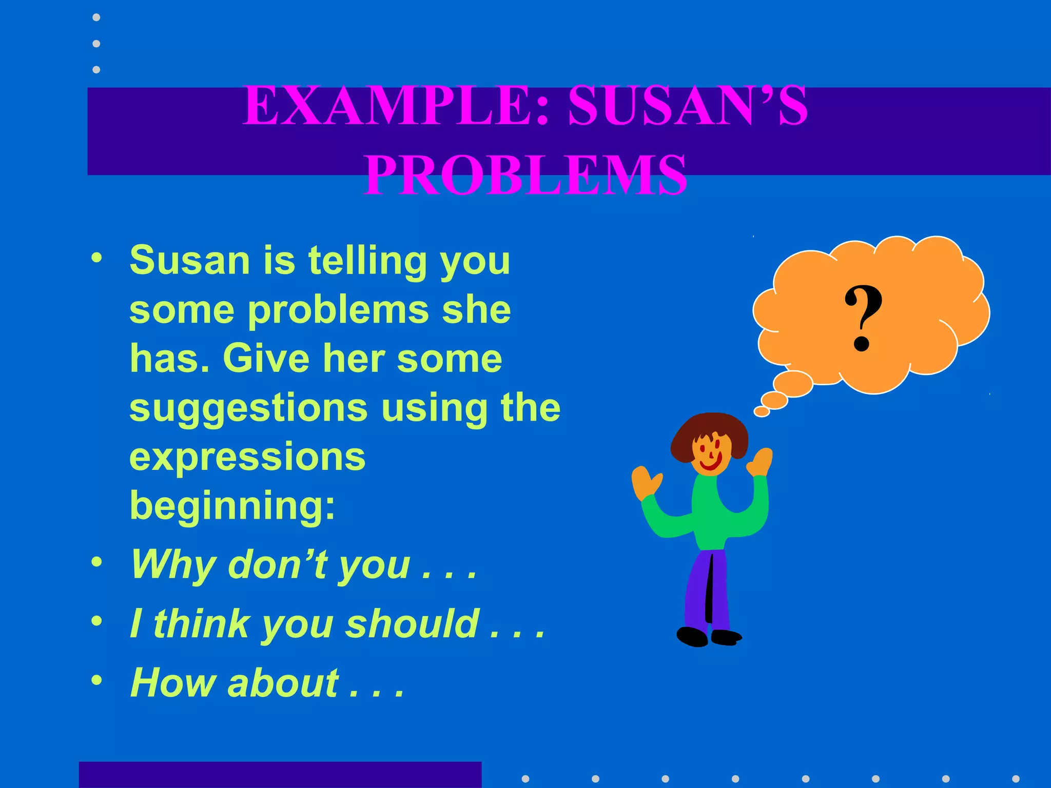 Making and responding to suggestions (2) | PPT