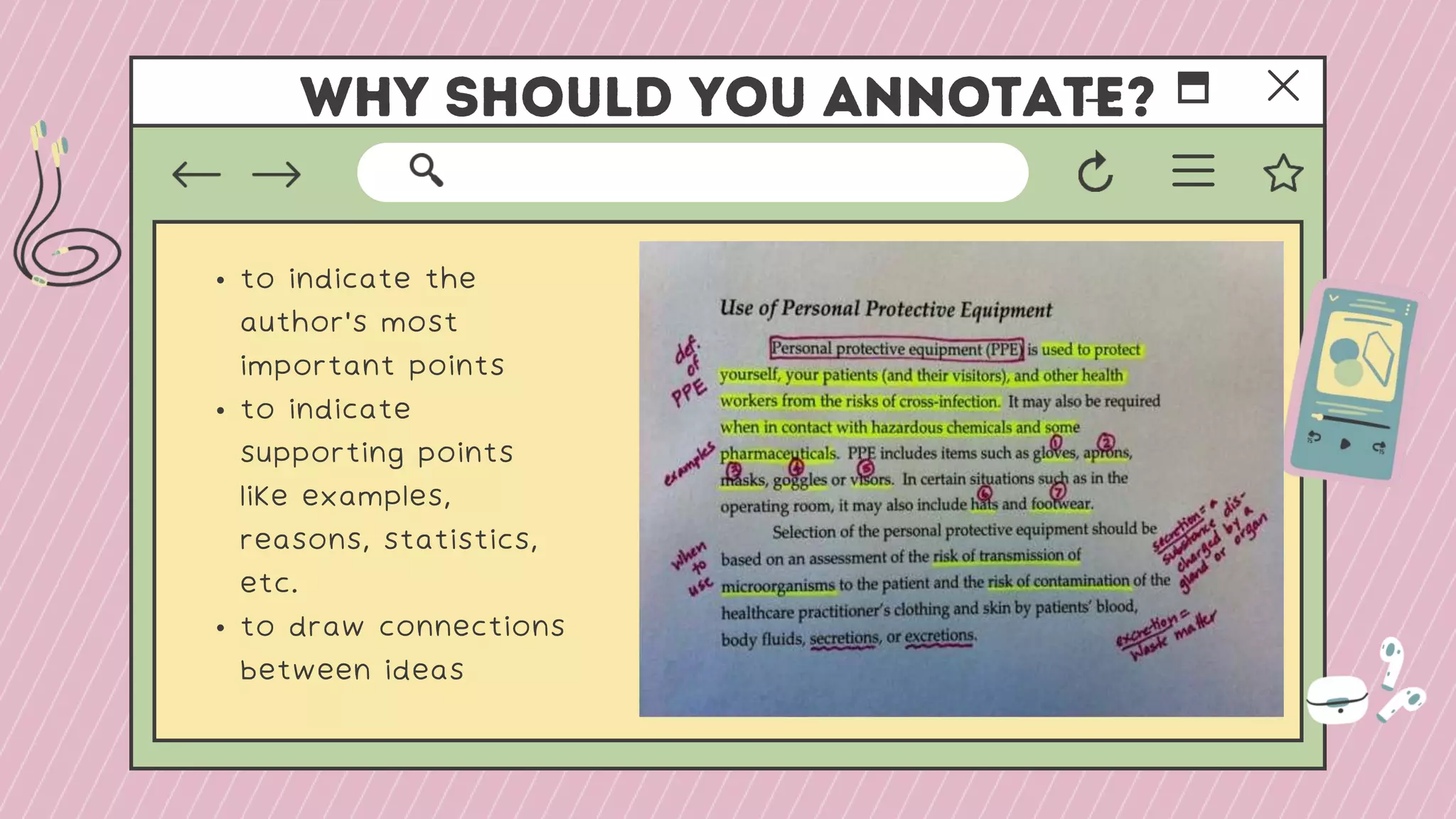 Making annotations | PPTX